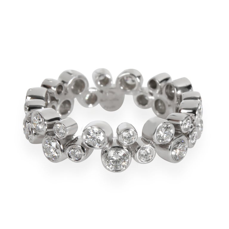 Tiffany and Co. Bubbles Diamond Eternity Band in Platinum 0.96 CTW For ...