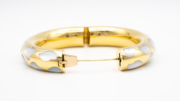 Tiffany and Co. by Angela Cummings Mother of Pearl Bombe Bangle ...