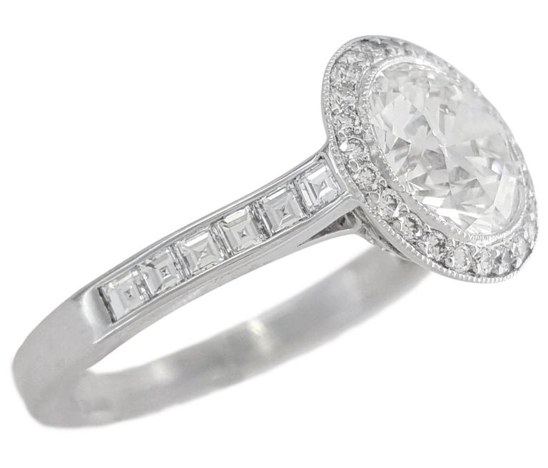 Tiffany and Co. Carat Soleste Round Brilliant Cut Diamond Solitaire ...
