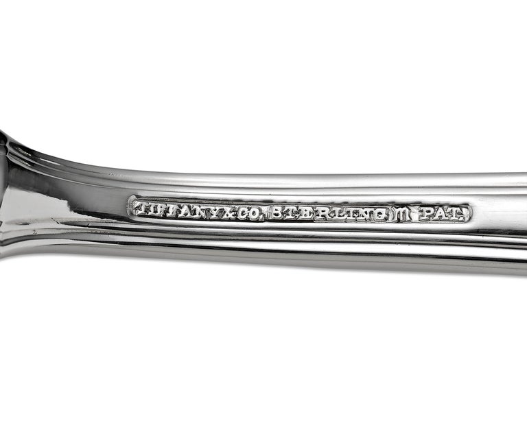 Tiffany and Co. Castilian Silver Flatware Service, 84 Pieces at 1stDibs