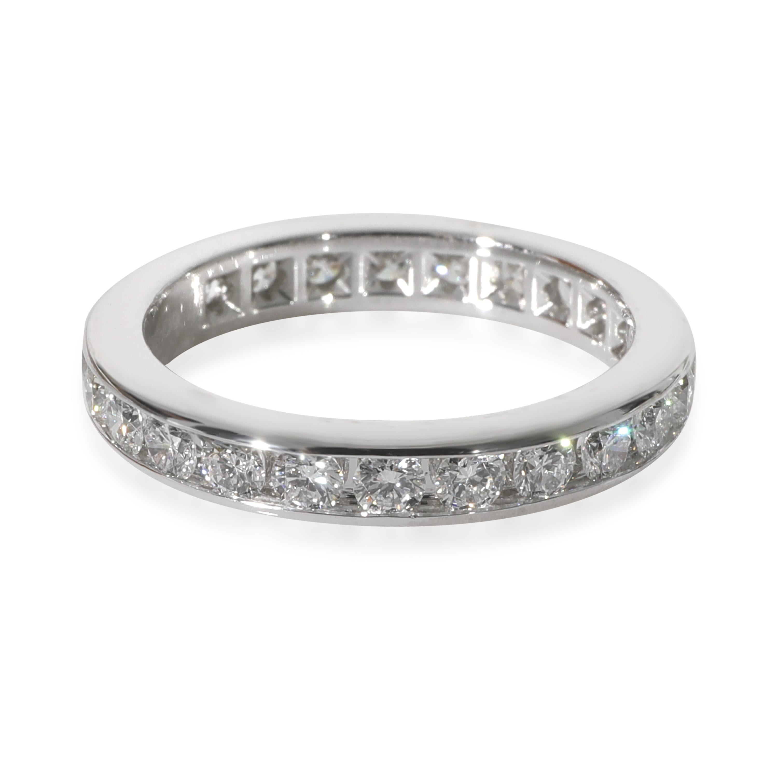 Tiffany and Co. Channel Set Diamond Eternity Band in Platinum 1.00 CTW ...
