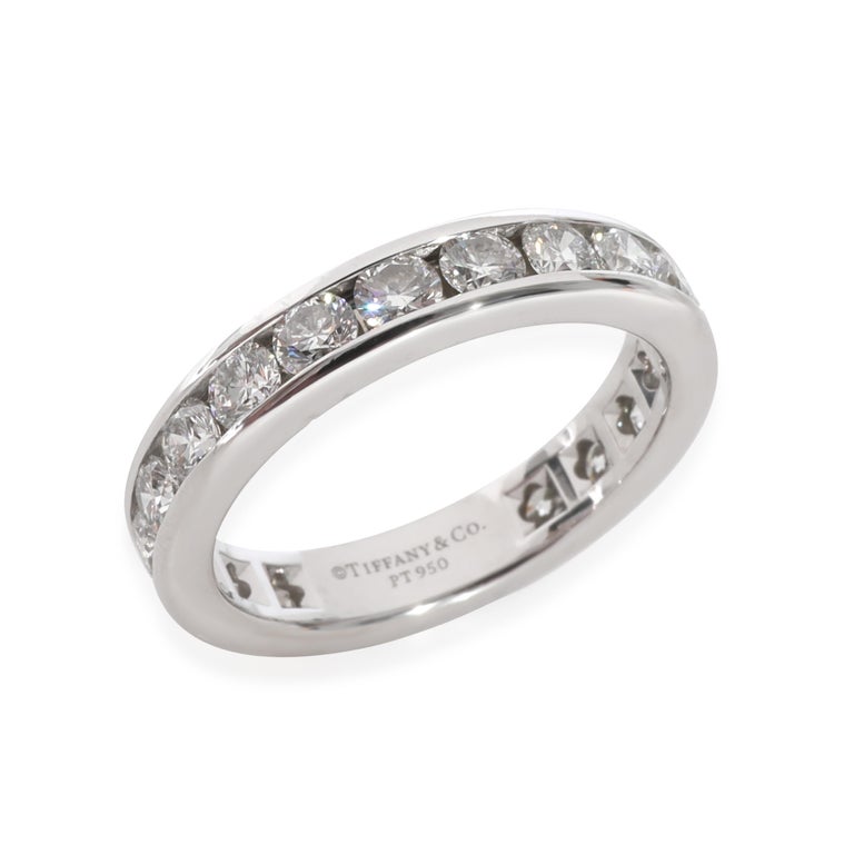 Tiffany and Co. Channel Set Diamond Eternity Band in Platinum 1.8 CTW ...