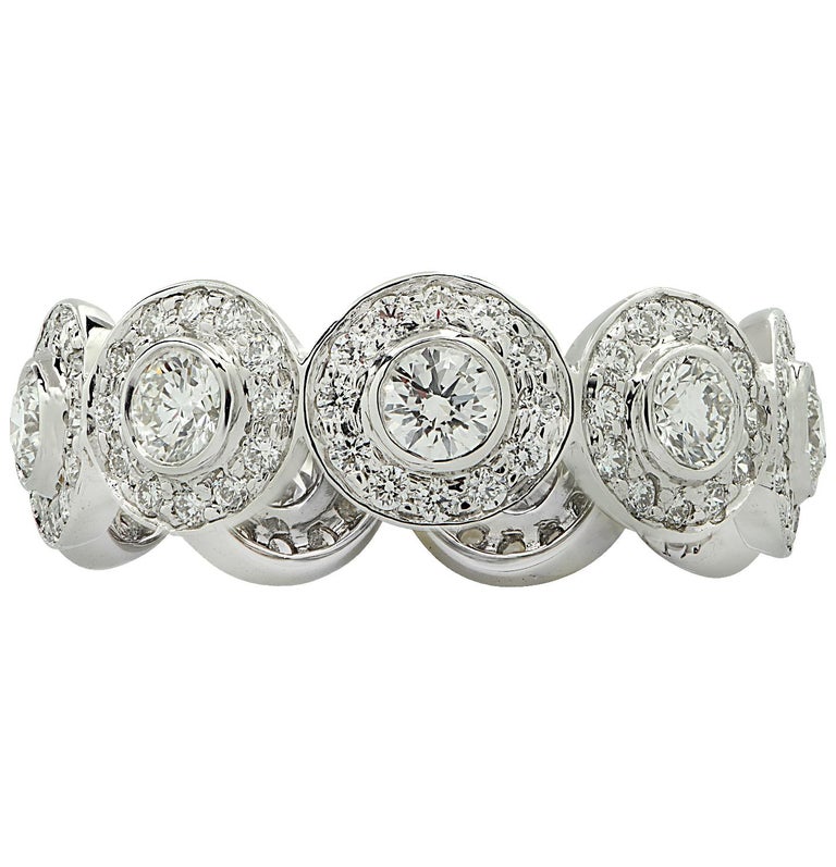 Tiffany and Co. Circlet Diamond Band Ring at 1stDibs