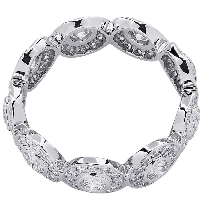 Tiffany and Co. Circlet Diamond Band Ring at 1stDibs