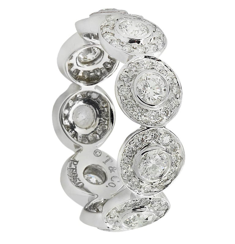 Tiffany and Co. Circlet Diamond Band Ring at 1stDibs