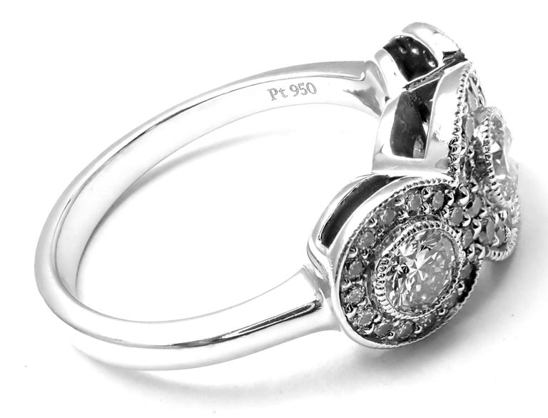 Tiffany and Co. Circlet Platinum Diamond Band Ring at 1stDibs | tiffany ...