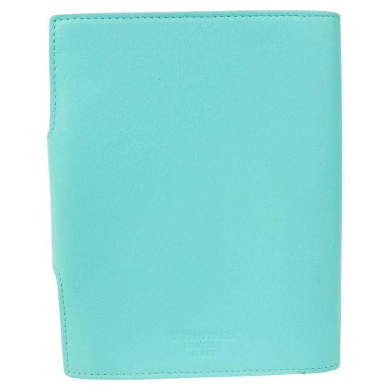 Tiffany and Co. Classic Blue Agenda Diary Cover 861197 at 1stDibs