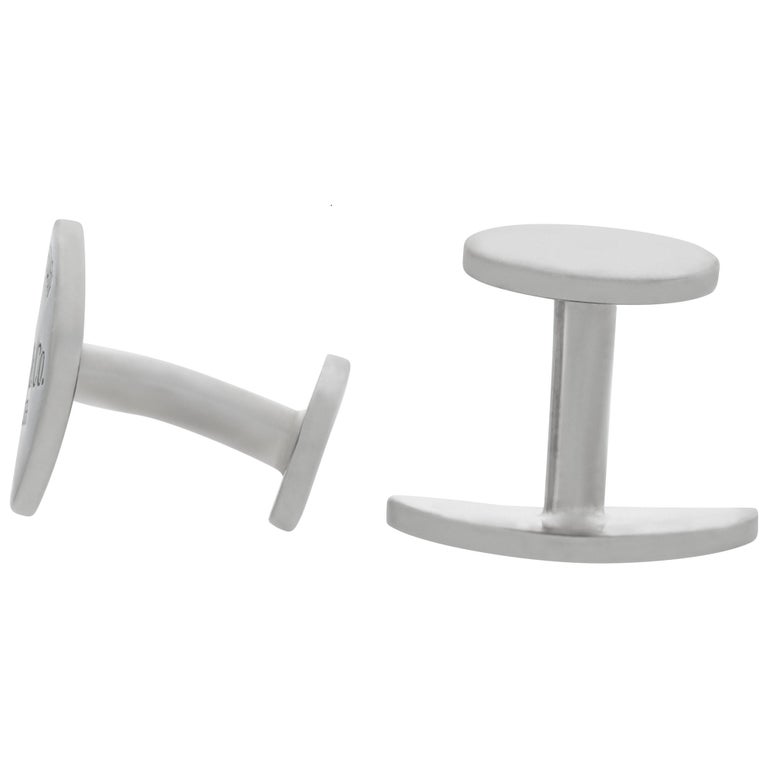 Tiffany and Co. Cufflinks in Sterling Silver For Sale at 1stDibs