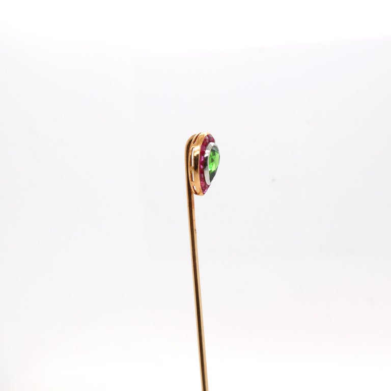Tiffany and Co. Demantoid Ruby Stick Pin at 1stDibs | tiffany and co ...
