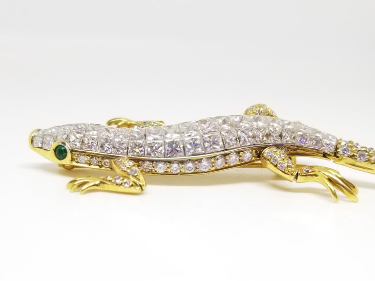 Tiffany and Co. Diamond Lizard Brooch at 1stDibs | diamond lizard studio