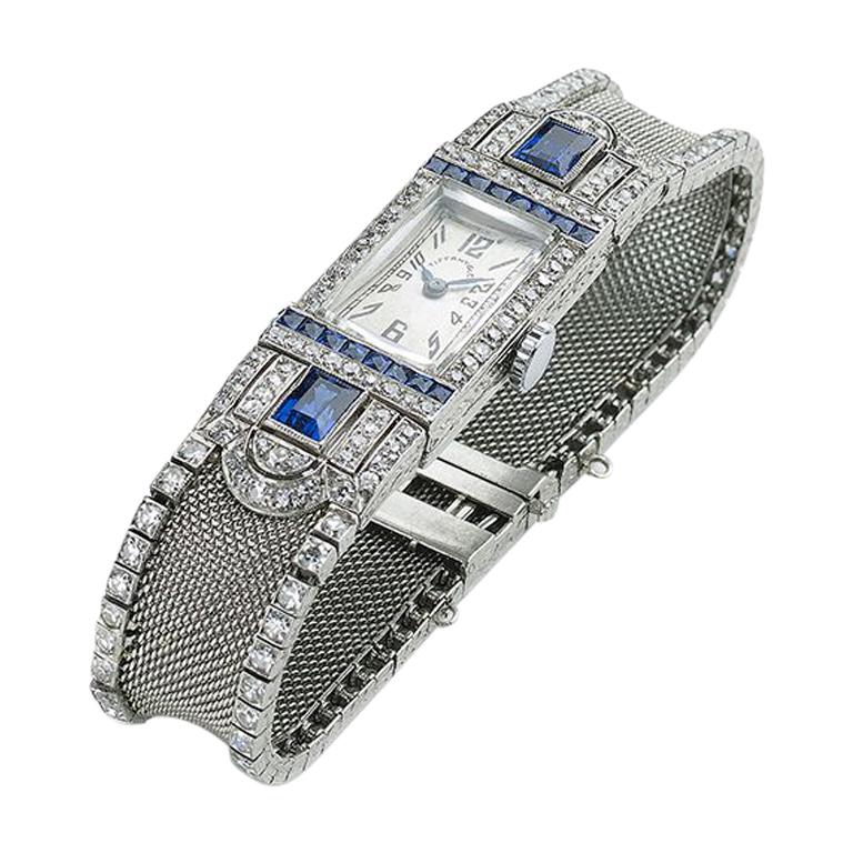Tiffany and Co. Lady's Diamond Cocktail Watch at 1stdibs