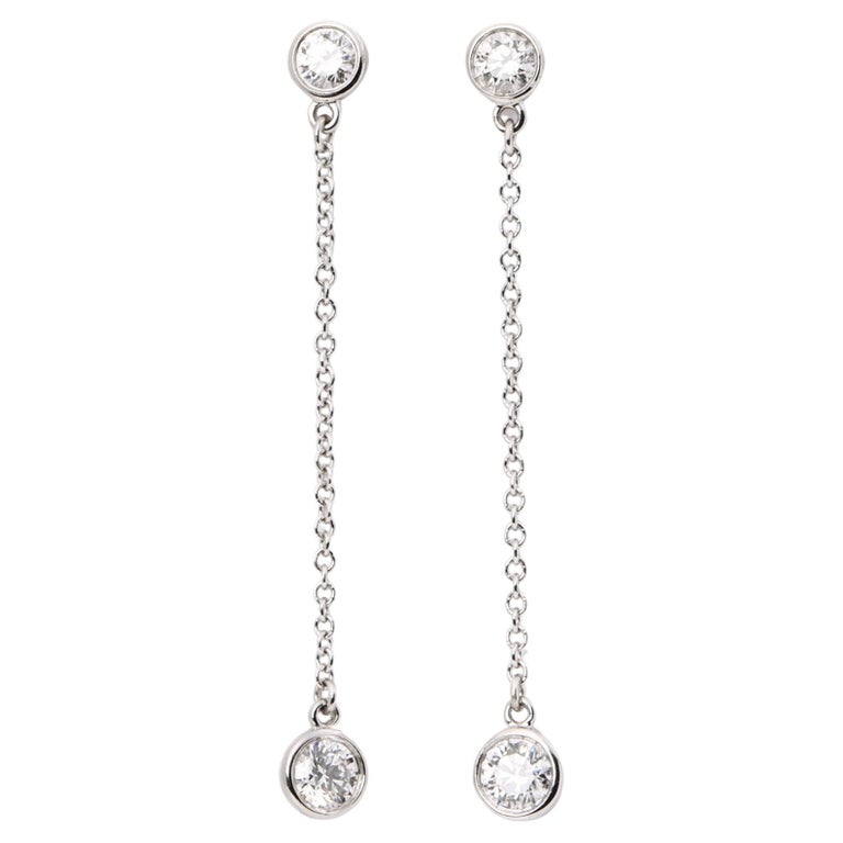 Tiffany and Co. Diamonds by the Yard Drop Earrings at 1stDibs