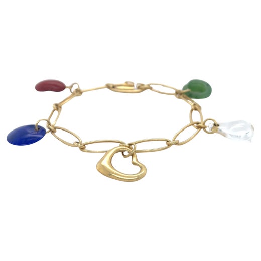 Tiffany and Co. Elsa Peretti Infinity Cross Pendant Necklace, 18 Karat ...