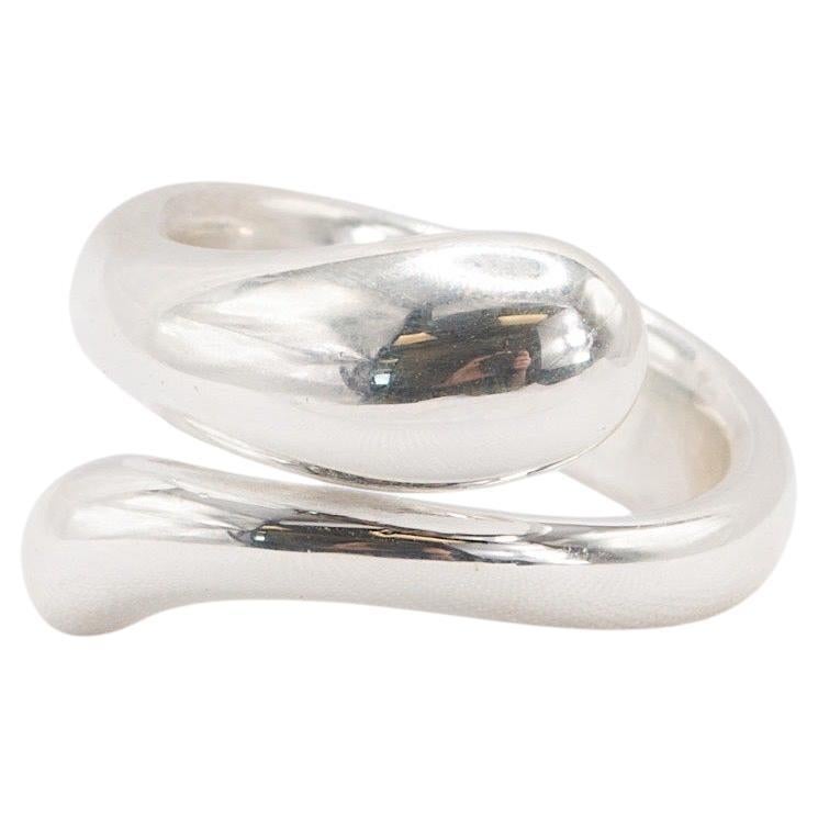Tiffany and Co. Elsa Peretti Sterling Silver Ring For Sale at 1stDibs