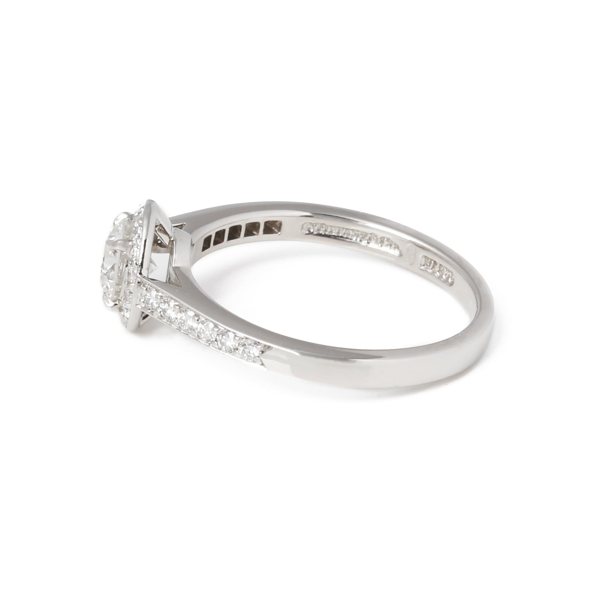 Tiffany and Co. Embrace Halo Engagement Ring at 1stDibs | tiffany ...