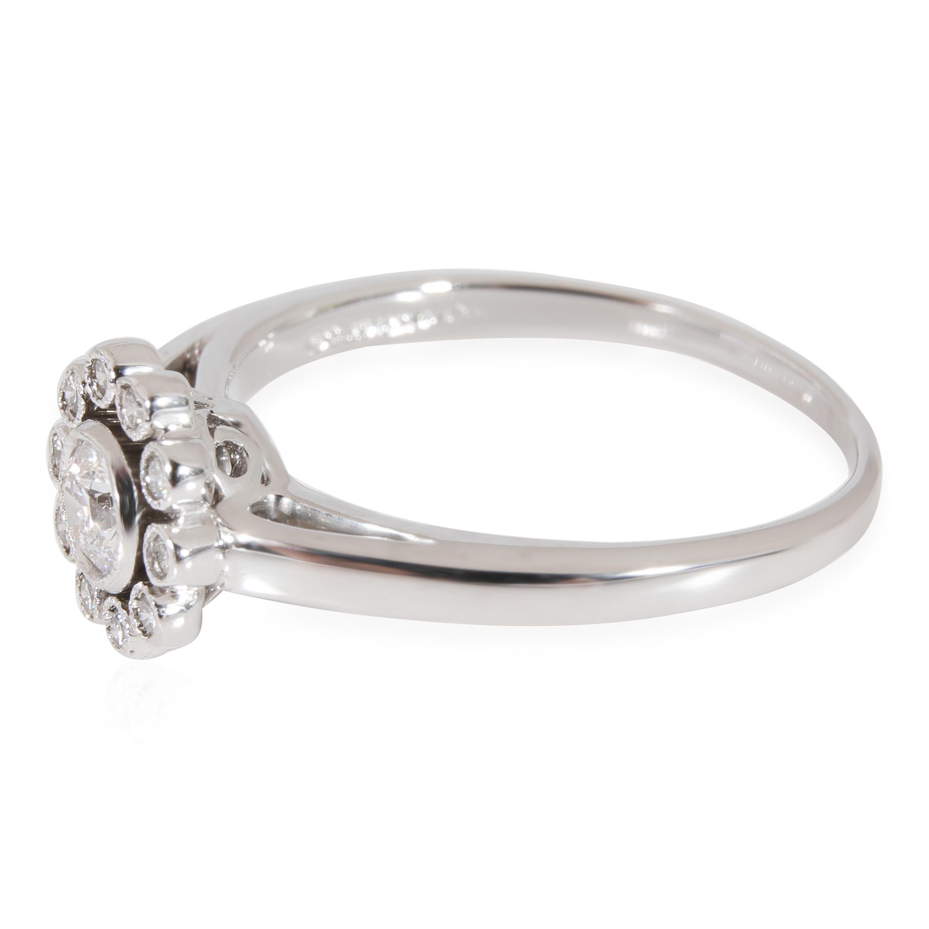 Tiffany and Co. Enchant Diamond Ring in Platinum 0.35 CTW For Sale at ...