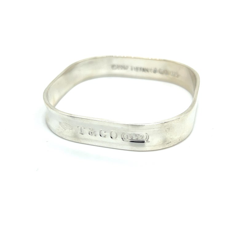Tiffany and Co Estate Bangle Cuff Bracelet Sterling Silver at 1stDibs