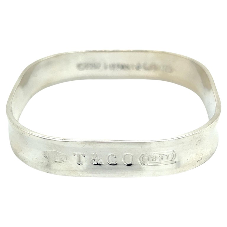 Tiffany and Co Estate Bangle Cuff Bracelet Sterling Silver at 1stDibs