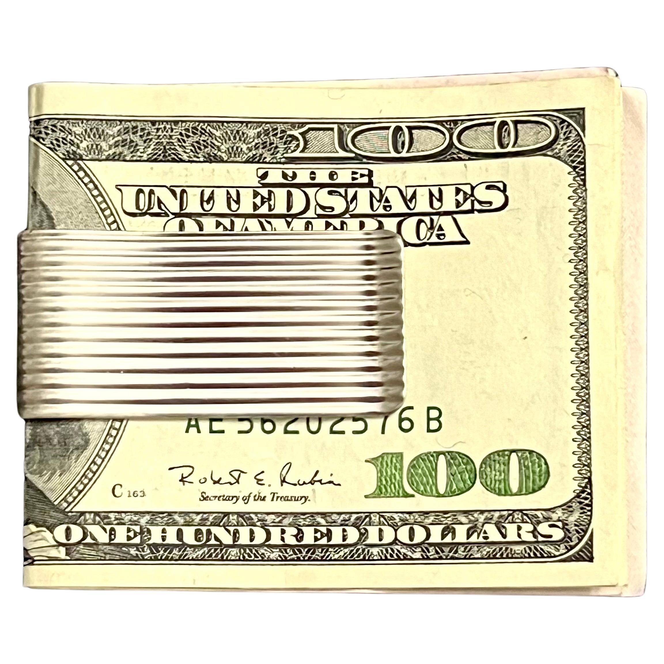 Tiffany and Co Estate Sterling Silver Money Clip 13.88 Grams For Sale at 1stDibs | elsa peretti ...