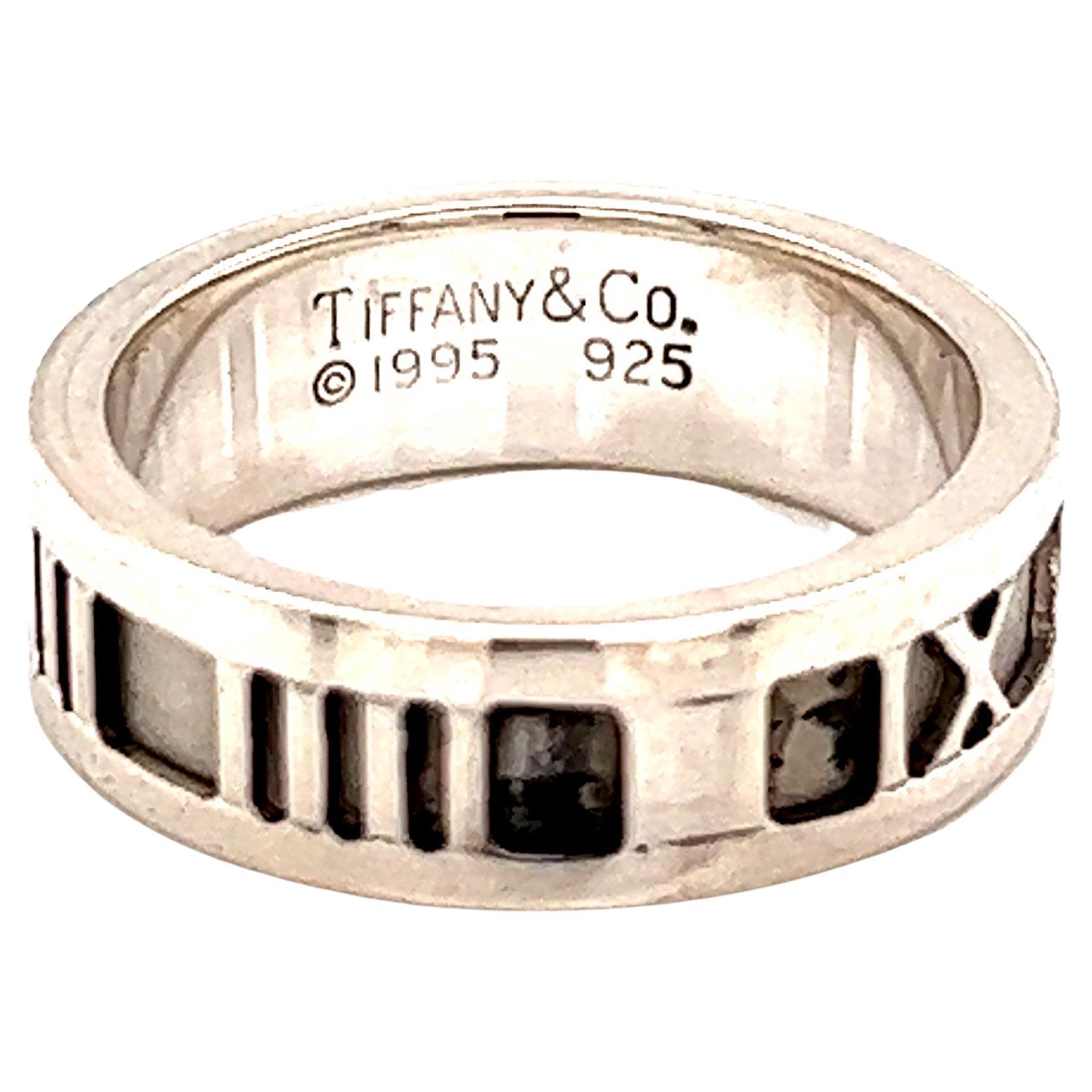 Tiffany and Co. Somerset Sterling Silver Mesh Chain Link Ring at ...