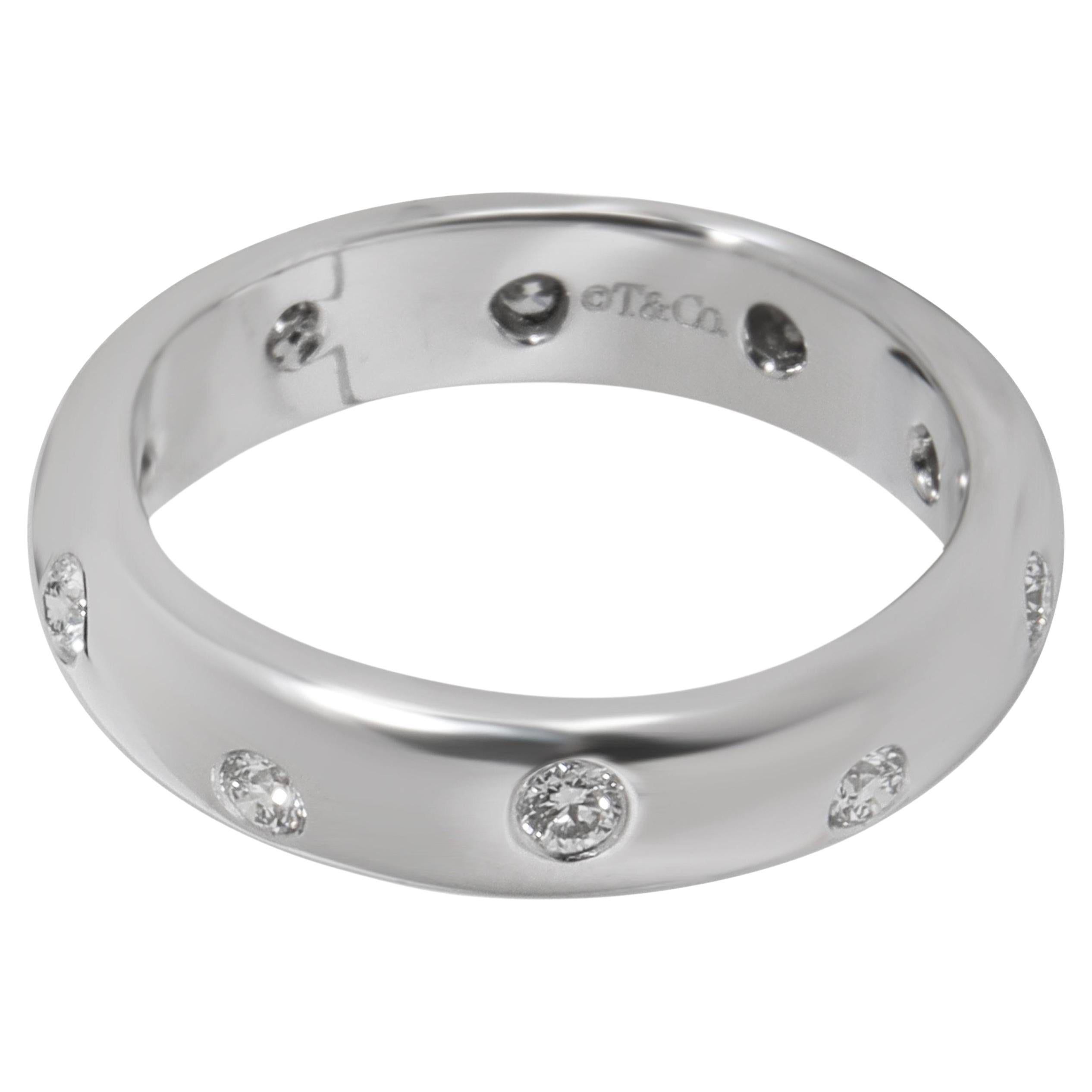 Tiffany and Co. Etoile .22 Carat Round Brilliant Diamond Band Ring in ...
