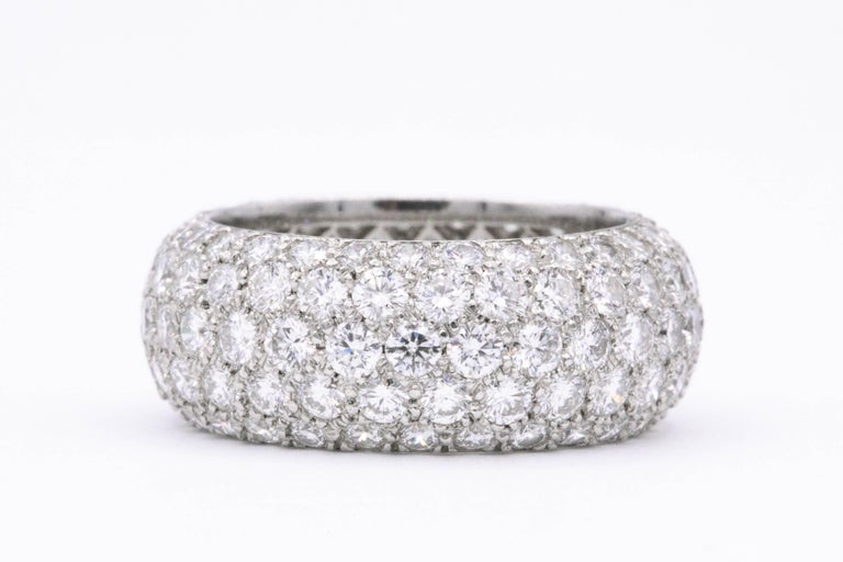 Tiffany and Co. Etoile Five-Row Ring Platinum at 1stDibs | tiffany five ...