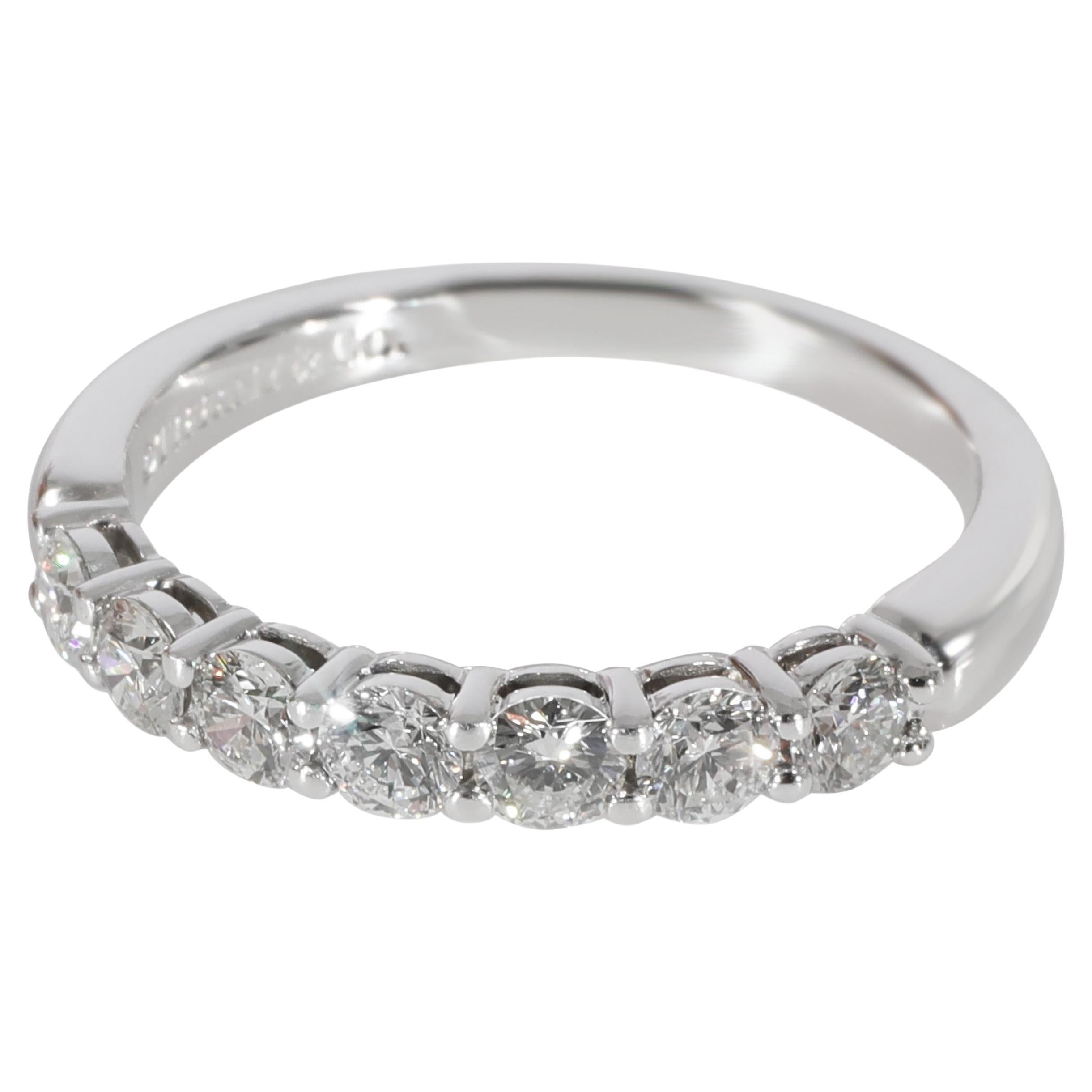 Tiffany and Co. Forever Diamond 7 Stone Band in Platinum 0.56 CTW For ...