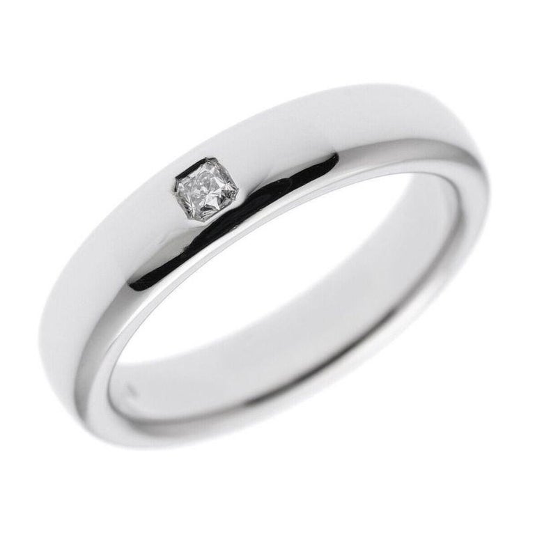 Tiffany and Co. Forever Platinum Lucida Diamond Wedding Band Ring 9 For ...