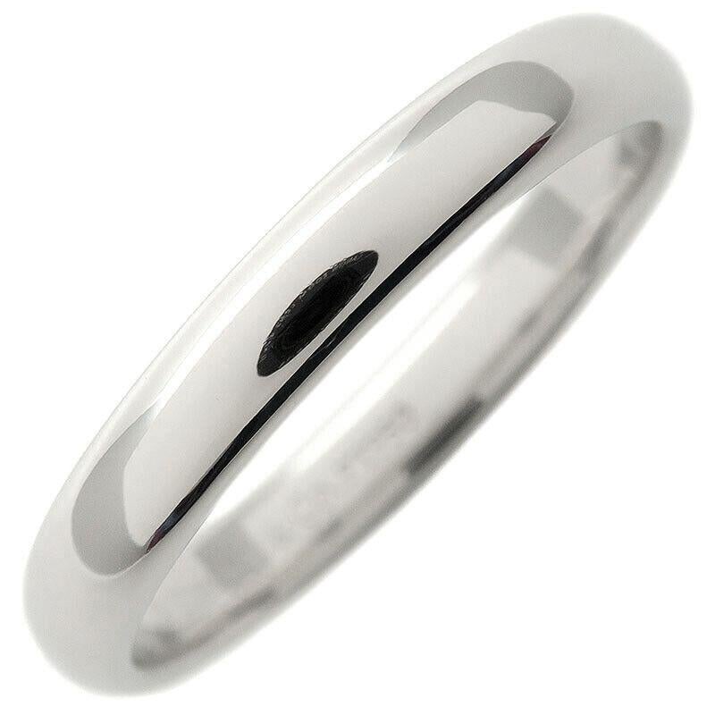 TIFFANY and Co. Forever Platinum 3mm Lucida Wedding Band Ring 6 For ...