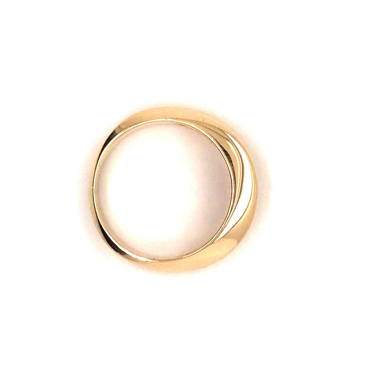 Tiffany and Co. Frank Gehry Wave Band in 18K Yellow Gold For Sale at ...