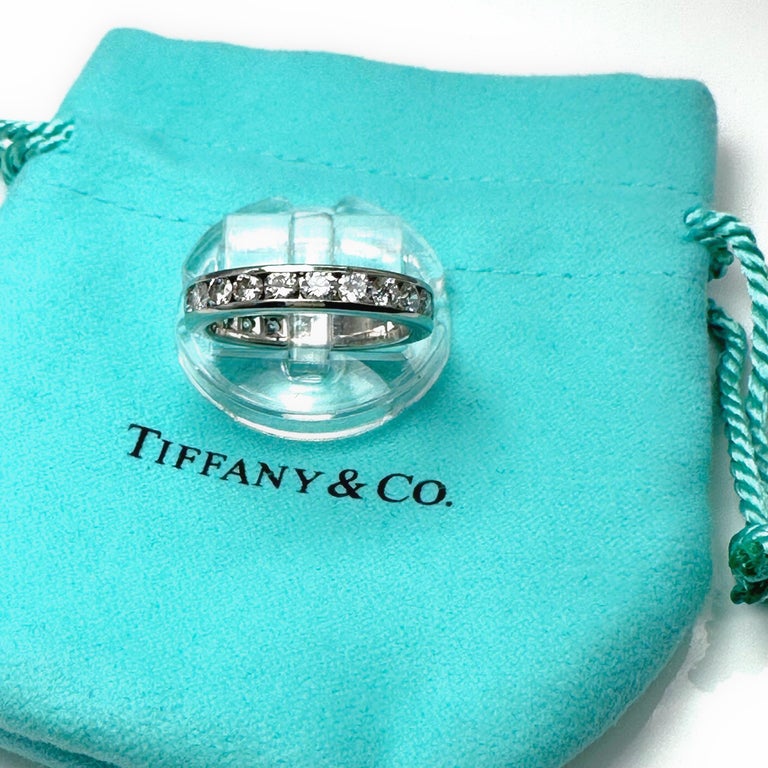 Tiffany and Co. Full Circle Diamond Channel Set Eternity Band 1.95tcw ...