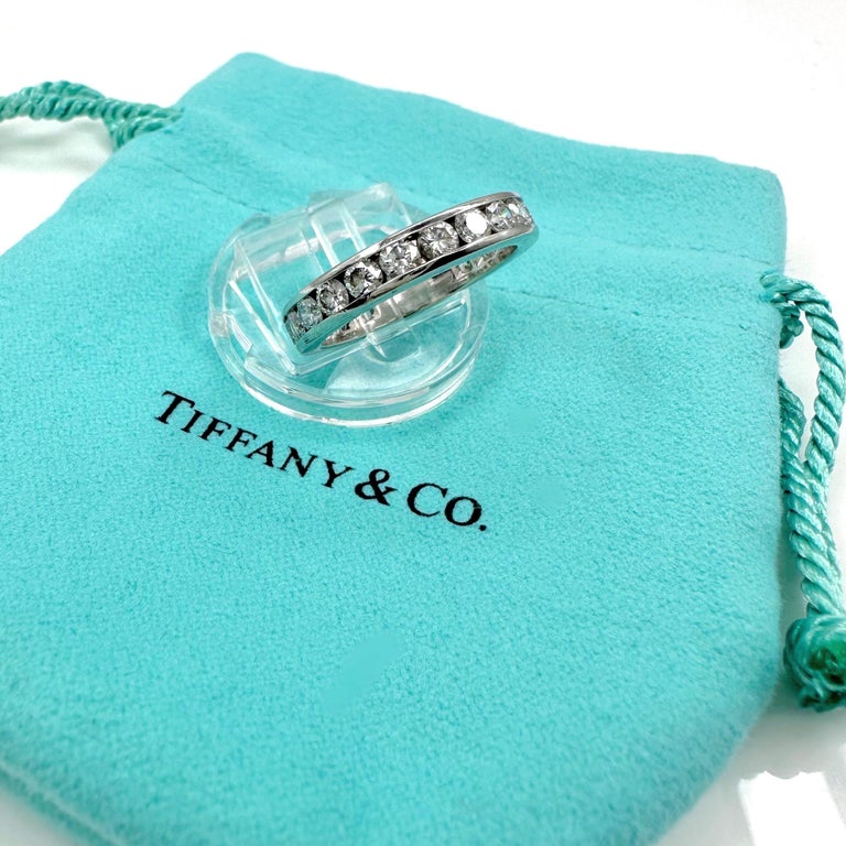 Tiffany and Co. Full Circle Diamond Channel Set Eternity Band 1.95tcw ...