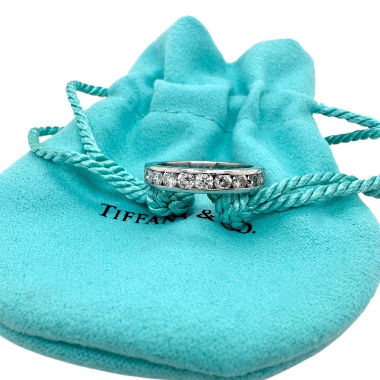 Tiffany and Co. Full Circle Diamond Channel Set Eternity Band 1.95tcw ...