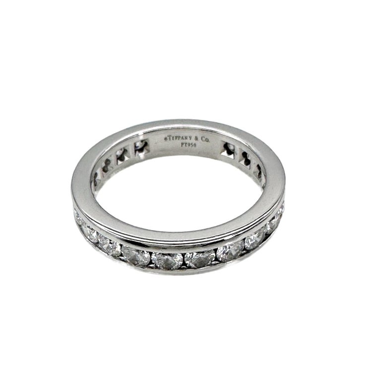 Tiffany and Co. Full Circle Diamond Channel Set Eternity Band 1.95tcw ...
