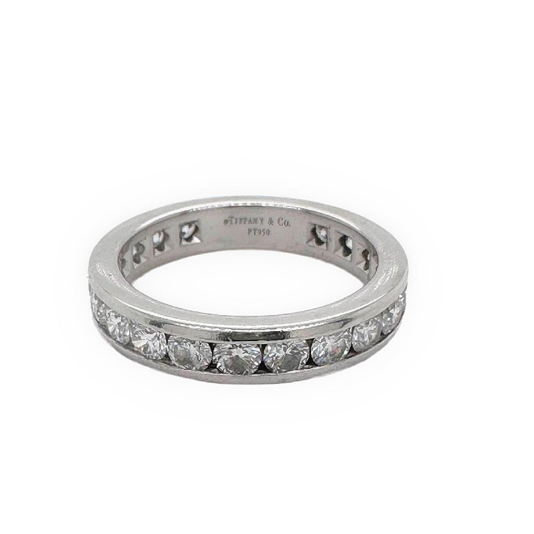 Tiffany and Co. Full Circle Diamond Channel Set Eternity Band 1.95tcw ...