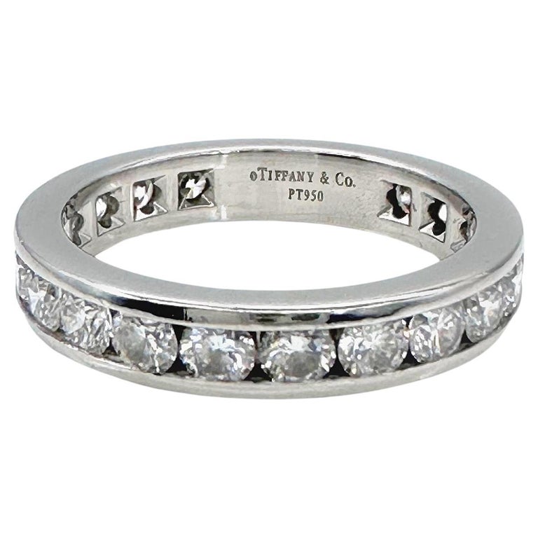 Tiffany and Co. Full Circle Diamond Channel Set Eternity Band 1.95tcw ...