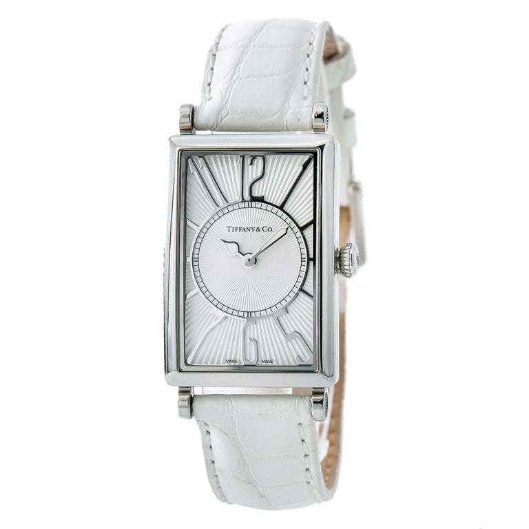 Tiffany and Co. Gallery 6654 With 6.5 in. Band, Stainless-Steel Bezel ...