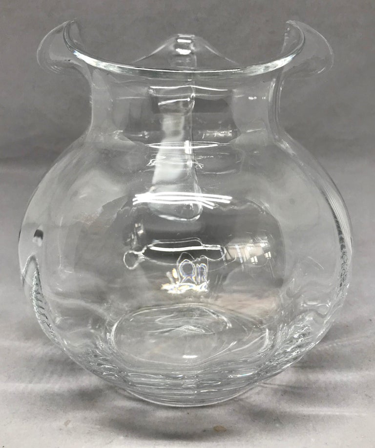 Tiffany and Co. Glass Pitcher at 1stDibs