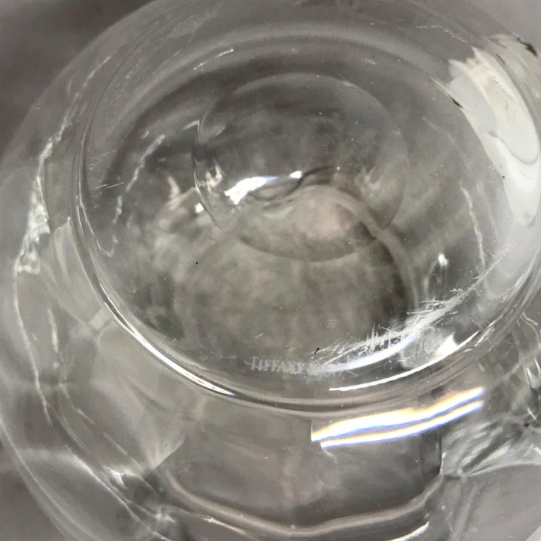Tiffany and Co. Glass Pitcher at 1stDibs