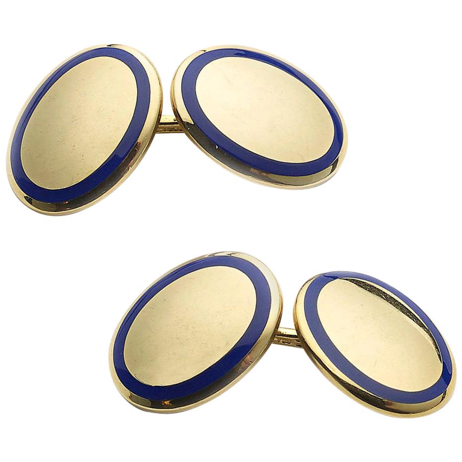 Tiffany and Co. France Gold Ball and Claw Cufflinks at 1stDibs