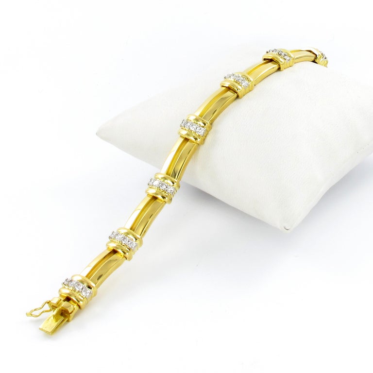 Tiffany and Co. Gold and Platinum Diamond Parure at 1stDibs