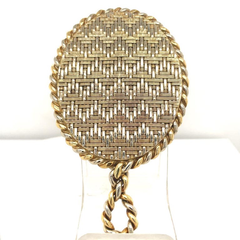 TIFFANY and Co Gold Purse Mirror For Sale at 1stDibs | tiffany purse ...
