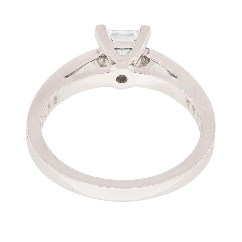 Tiffany and Co. ‘Grace’ Princess Cut Diamond Ring at 1stDibs