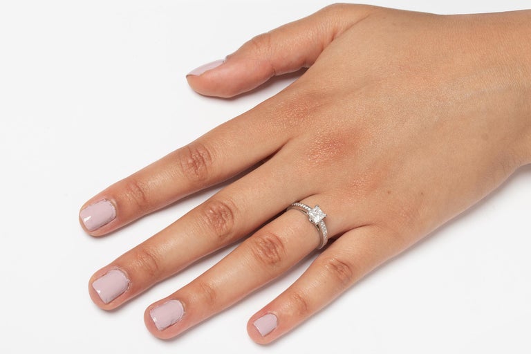 Tiffany and Co. ‘Grace’ Princess Cut Diamond Ring at 1stDibs | tiffany ...