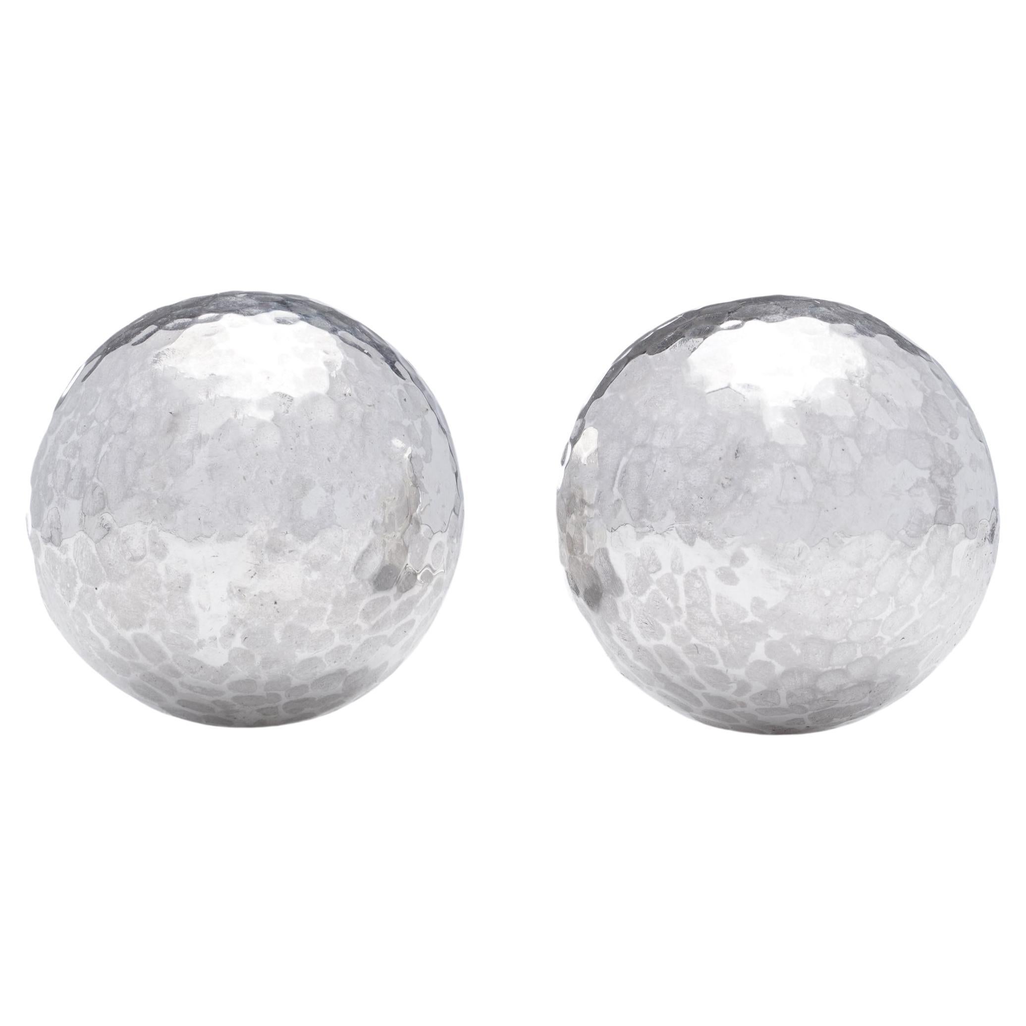 Tiffany and Co. Hammered dome design - 925 Silver - Earrings For Sale ...