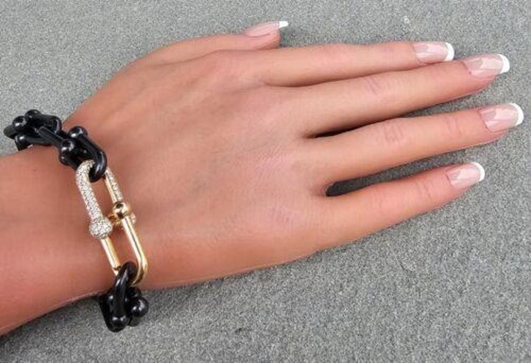 Tiffany and Co. Hardwear Bracelet 18k Rose Gold Diamond Tiffany and Co. Hardwear Bracelet 18k Rose Gold Diamond
