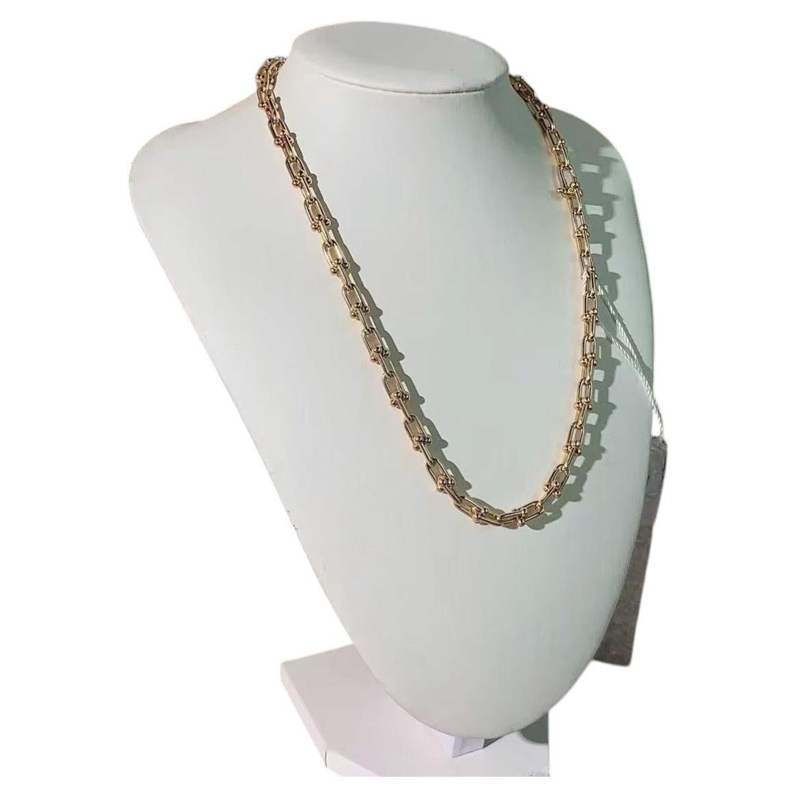 Tiffany and Co. HardWear Titanium and 18K Rose Gold 1.60ct Diamond Link ...