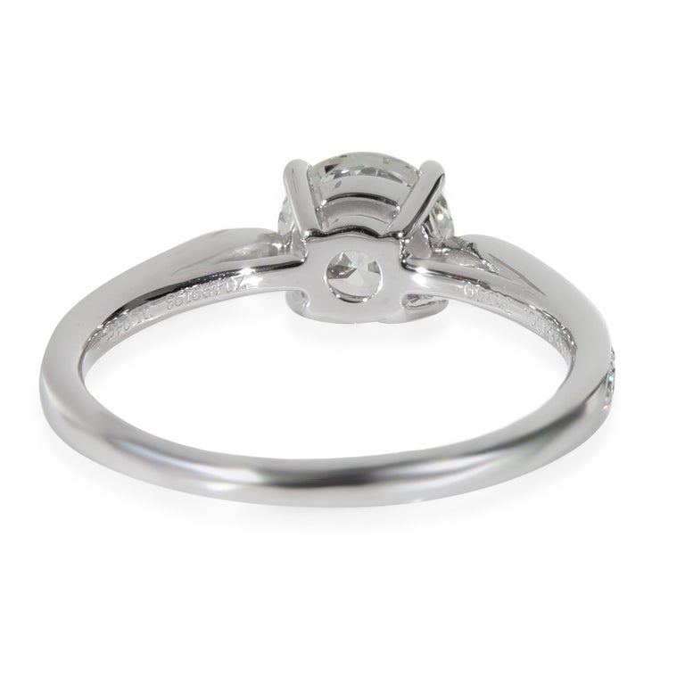Tiffany and Co. Harmony Diamond Engagement Ring in Platinum I VS2 1.22 Carat For Sale at 1stDibs