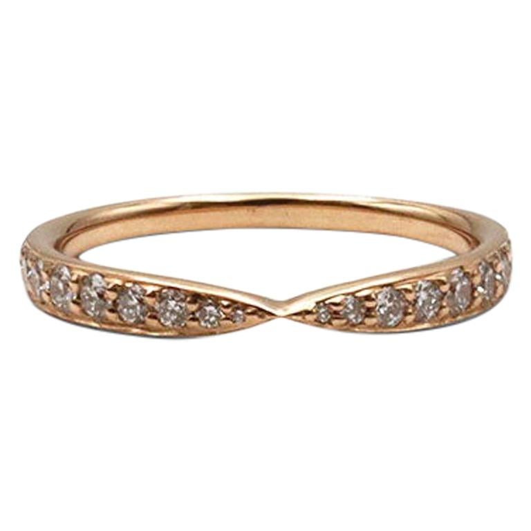 Tiffany and Co. 'Harmony' Yellow Gold Diamond Ring at 1stDibs