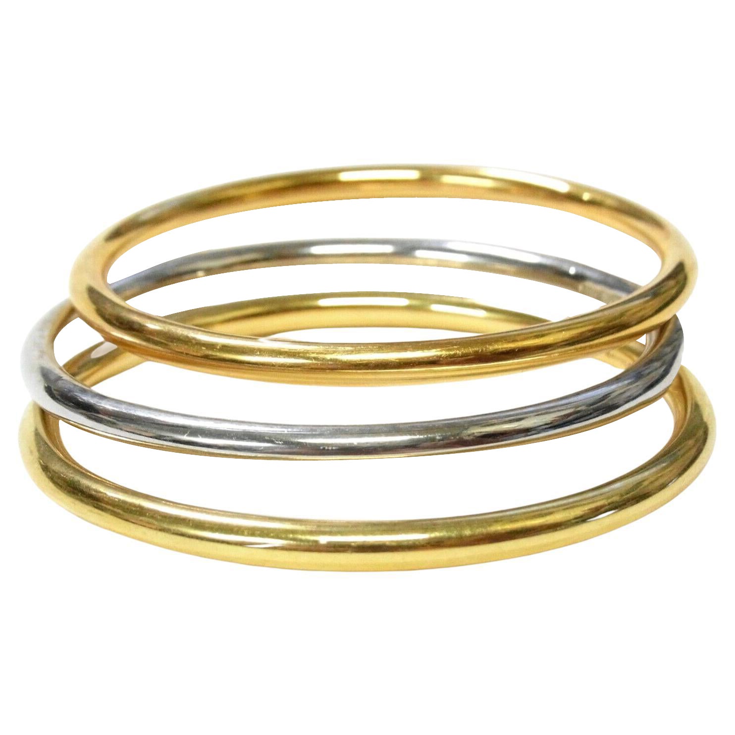 Tiffany Interlocking Bangles - 2 For Sale on 1stDibs